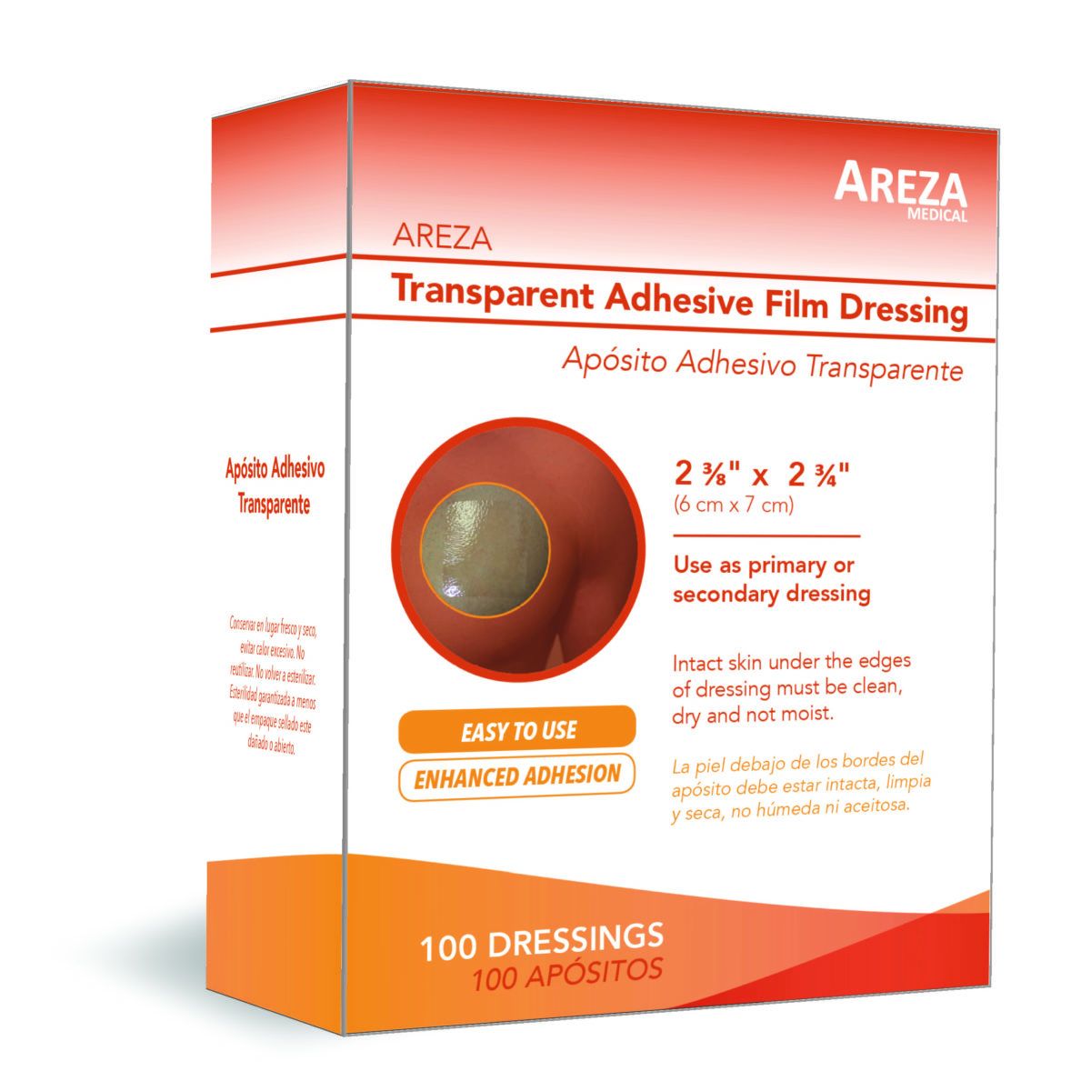 APÓSITO ADHESIVO TRANSPARENTE IMPERMEABLE (GRANDE) 10 CM X 12 CM (50 ... APÓSITO ADHESIVO TRANSPARENTE IMPERMEABLE (GRANDE) 10 CM X 12 CM (50 ...